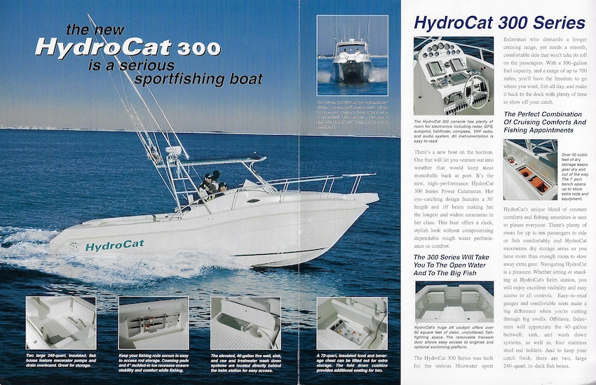 Hydrocat 30 Brochure – SailInfo I boatbrochure.com