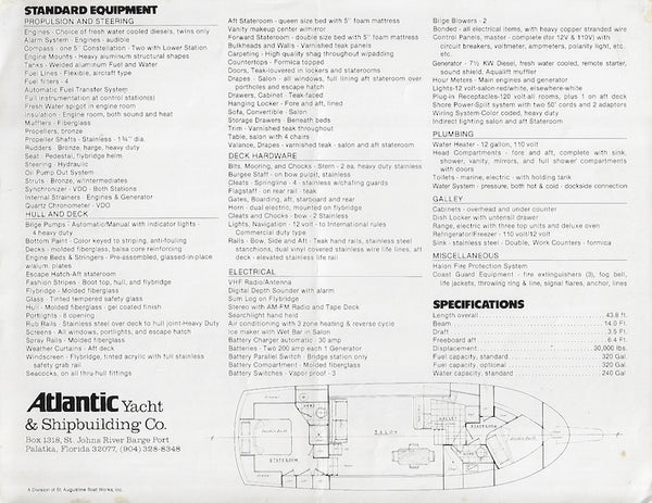 Atlantic 44 Brochure – SailInfo I boatbrochure.com