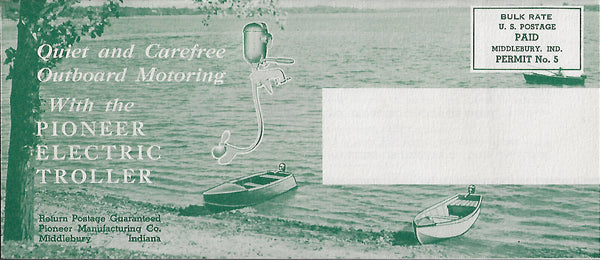 Pioneer Electric Troller Motor Brochure – SailInfo I boatbrochure.com