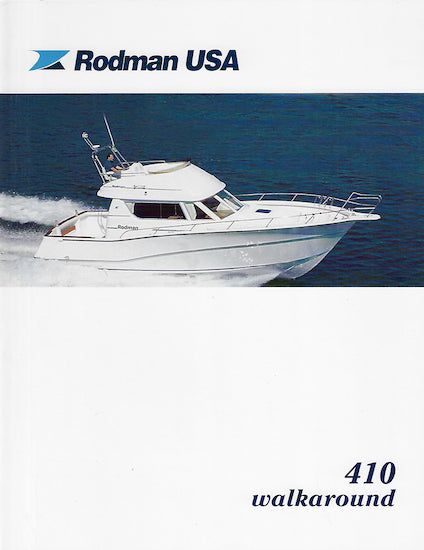 Rodman 410 Walkaround Specification Brochure – SailInfo I boatbrochure.com