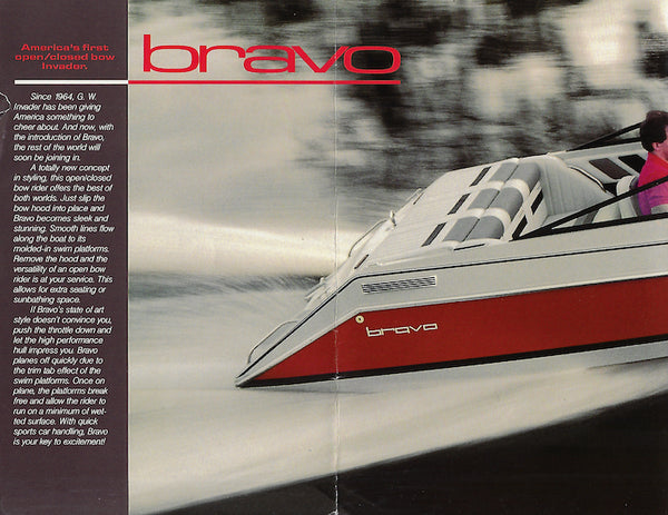 GW Invader Bravo Brochure – SailInfo I boatbrochure.com