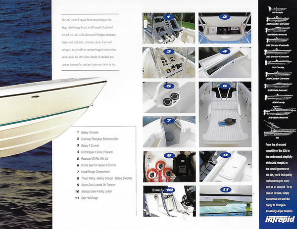 Intrepid 289 Center Console Brochure – SailInfo I boatbrochure.com