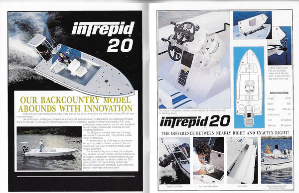 Intrepid 1990s Brochure – SailInfo I boatbrochure.com