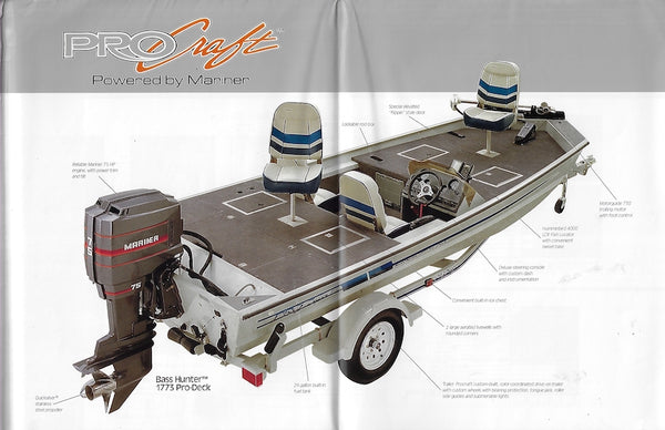 Procraft 1990 Poster Brochure – SailInfo I boatbrochure.com