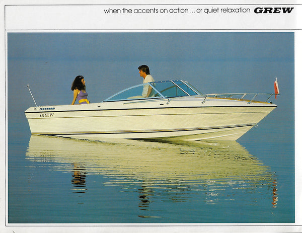 Grew 1981 Brochure – SailInfo I boatbrochure.com