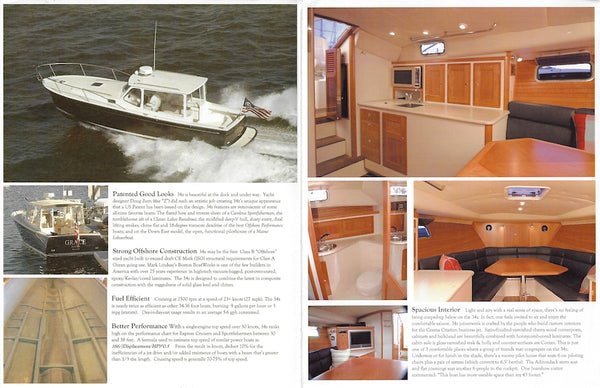 MJM 34z Brochure Package – SailInfo I boatbrochure.com