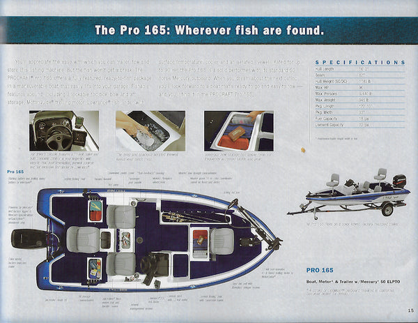 Procraft 2004 Brochure – SailInfo I boatbrochure.com