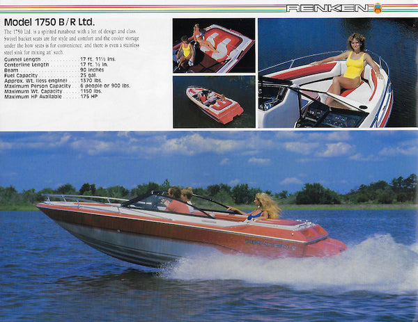 Renken 1987 Brochure – SailInfo I boatbrochure.com