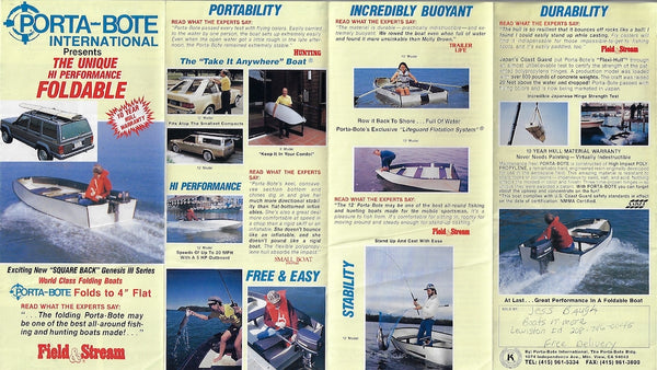 Porta Boat Brochure – SailInfo I boatbrochure.com