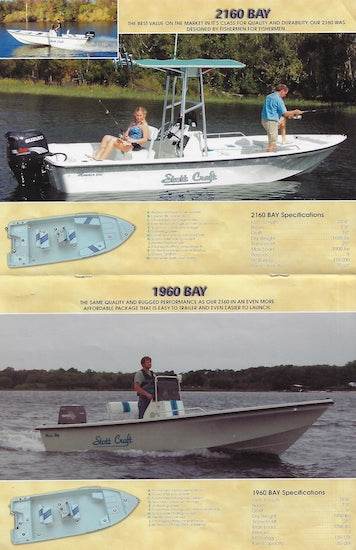 Stott Craft 2000s Brochure – SailInfo I boatbrochure.com
