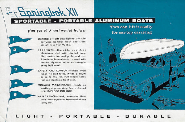 Springbok XII Brochure – SailInfo I boatbrochure.com