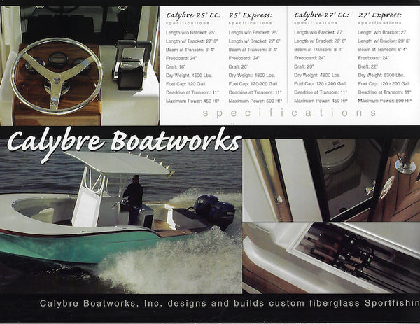 Calyber 25 & 27 Brochure – SailInfo I boatbrochure.com