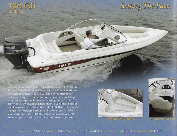 Grew 2005 Brochure – SailInfo I boatbrochure.com