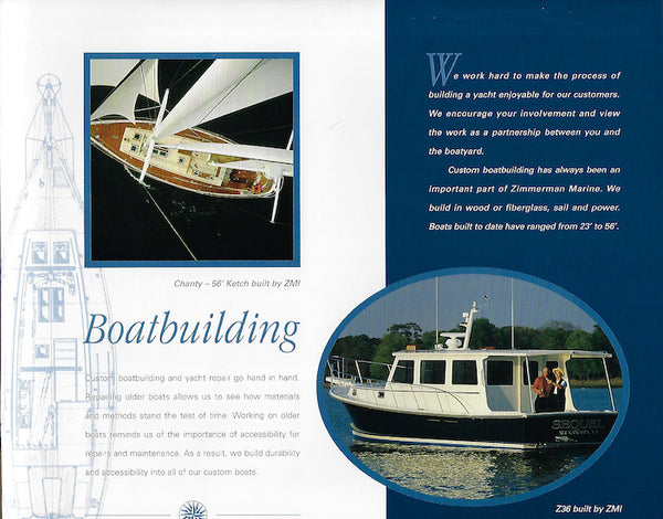 Zimmerman Marine Brochure – SailInfo I boatbrochure.com