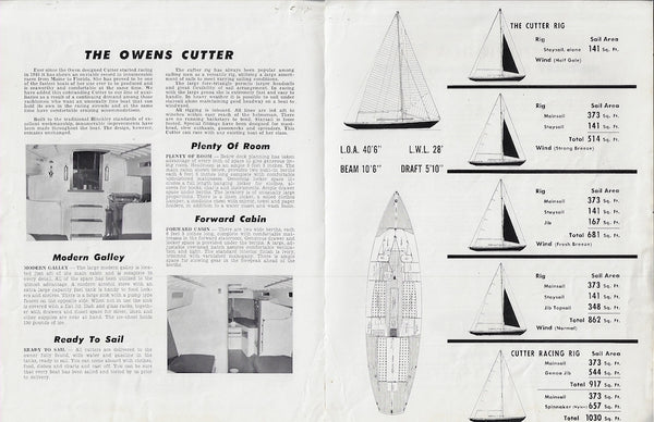 Hinckley Owens Cutter Brochure – SailInfo I boatbrochure.com