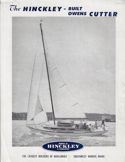 Hinckley Owens Cutter Brochure – SailInfo I boatbrochure.com