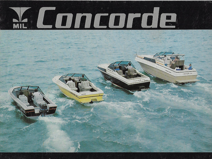 Concorde 1981 Brochure – SailInfo I boatbrochure.com