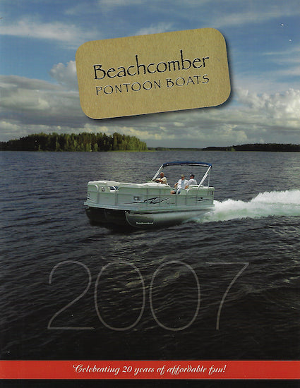 Beachcomber 2007 Pontoon Boat Brochure – SailInfo I boatbrochure.com