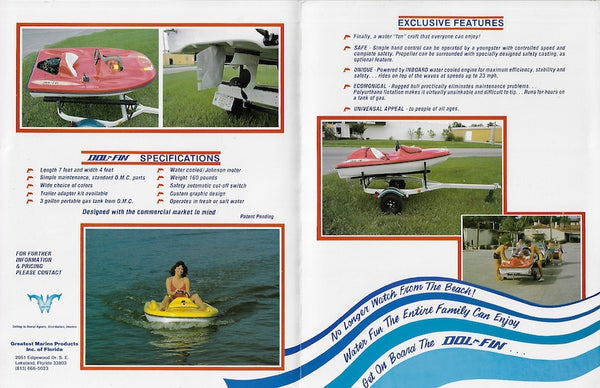 Dol Fin Brochure – SailInfo I boatbrochure.com