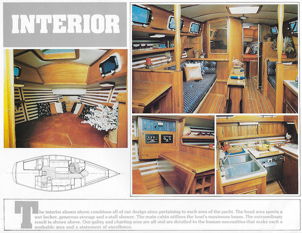 Endeavour 35 Brochure – SailInfo I boatbrochure.com