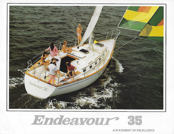 Endeavour 35 Brochure – SailInfo I boatbrochure.com