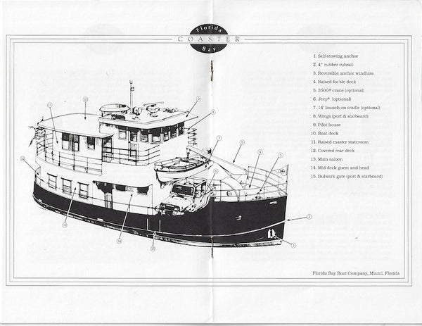 Florida Bay Coaster Brochure – SailInfo I boatbrochure.com