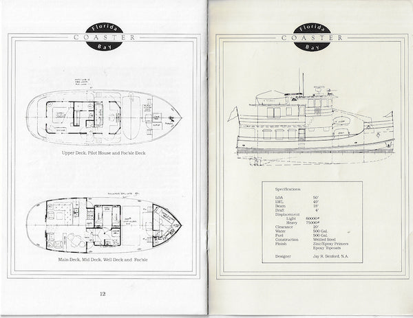 Florida Bay Coaster Brochure – SailInfo I boatbrochure.com