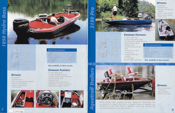 S&J 1990s Basstream Brochure – SailInfo I boatbrochure.com