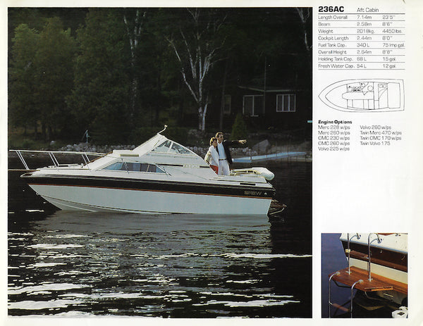 Grew 1980 Weekenders Brochure – SailInfo I boatbrochure.com