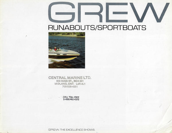 Grew 1980 Sportboats Brochure – SailInfo I boatbrochure.com