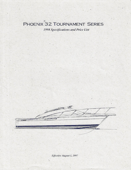 Phoenix 32 Tournament Series Specification Brochure – SailInfo I ...