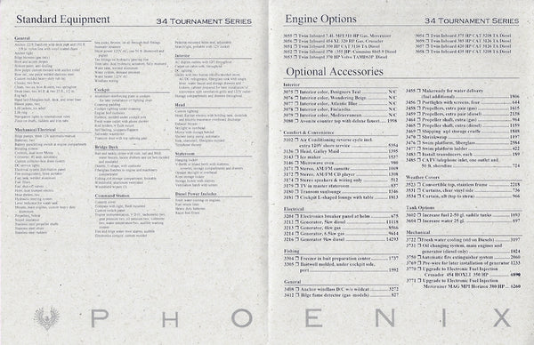 Phoenix 34 Tournament Series Specification Brochure – SailInfo I ...