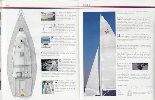 Freedom 36 Brochure – SailInfo I boatbrochure.com