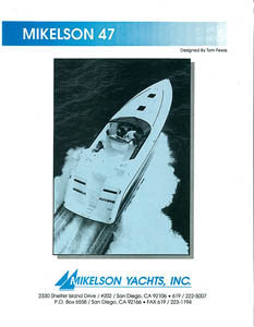 Mikelson 47 Brochure – SailInfo I boatbrochure.com
