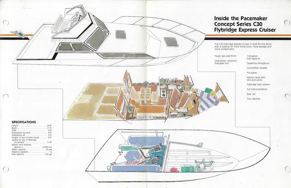 Pacemaker Concept 30 Brochure – SailInfo I boatbrochure.com