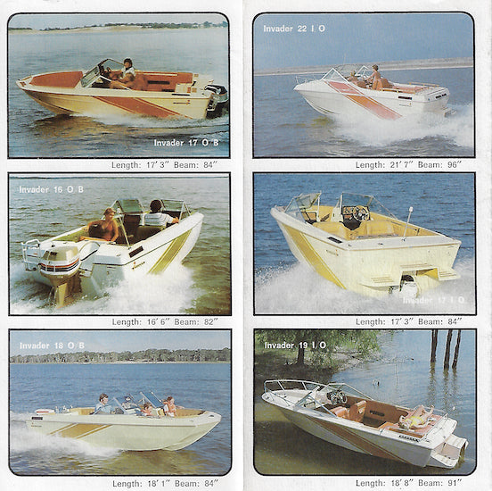 Invader 1978 Full Line Brochure – SailInfo I boatbrochure.com