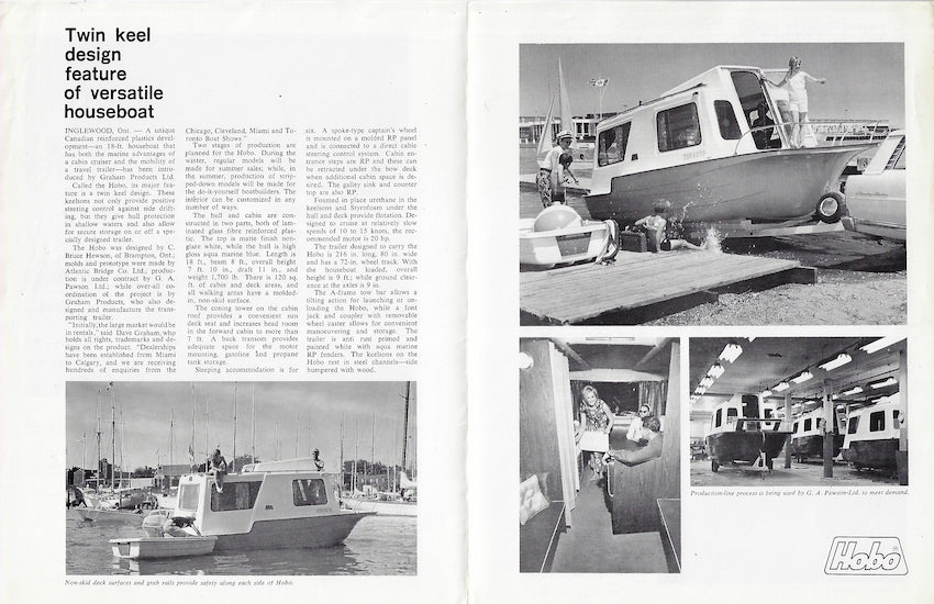 Hobo Brochure – SailInfo I boatbrochure.com