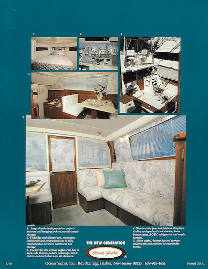 Ocean 32 Super Sport Brochure – SailInfo I boatbrochure.com