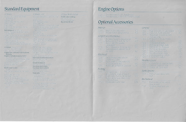 Phoenix 27 Weekender Specification Brochure – SailInfo I boatbrochure.com