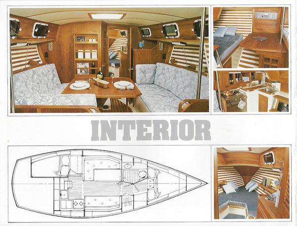 Endeavour 33 Brochure – SailInfo I boatbrochure.com