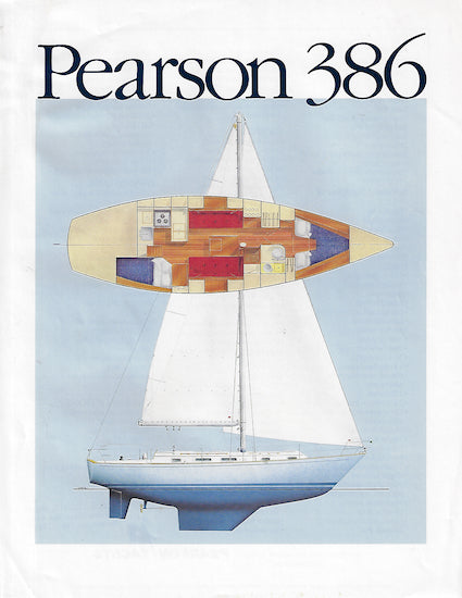 Pearson 386 Specification Brochure – SailInfo I boatbrochure.com