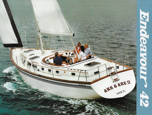 Endeavour 42 Brochure – SailInfo I boatbrochure.com