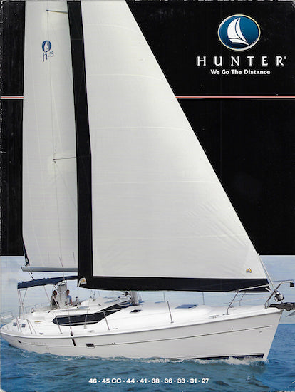 Hunter 2006 Brochure – SailInfo I boatbrochure.com