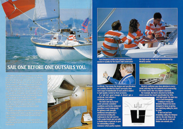 Westerly Tempest 31 Brochure – SailInfo I boatbrochure.com