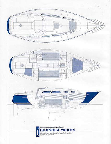 Islander 28 Specification Brochure – SailInfo I boatbrochure.com