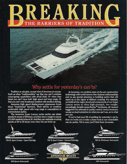 Awesome Boats Brochure – SailInfo I boatbrochure.com