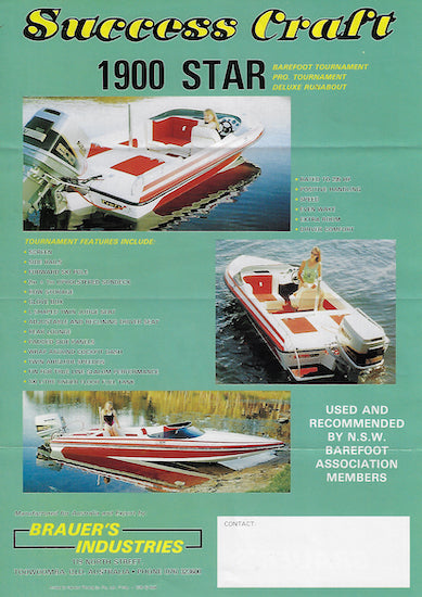 Success Craft 1900 Series Brochure – SailInfo I boatbrochure.com