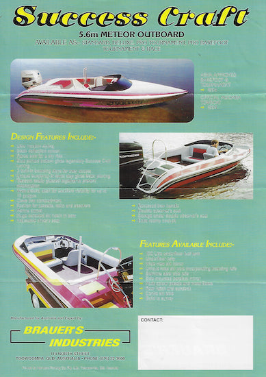 Success Craft 5.6 Metre Series Brochure – SailInfo I boatbrochure.com