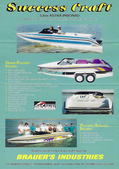 Success Craft 5.6 Metre Series Brochure – SailInfo I boatbrochure.com