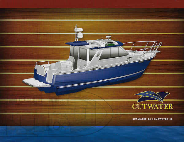Cutwater 26 & 28 Brochure – SailInfo I boatbrochure.com